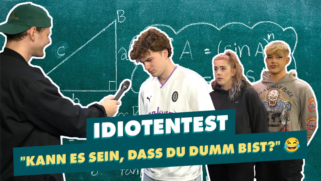 IDIOTENTEST XXL 👩🏼‍🏫👀Influencer-Gang battelt sich im größten ...