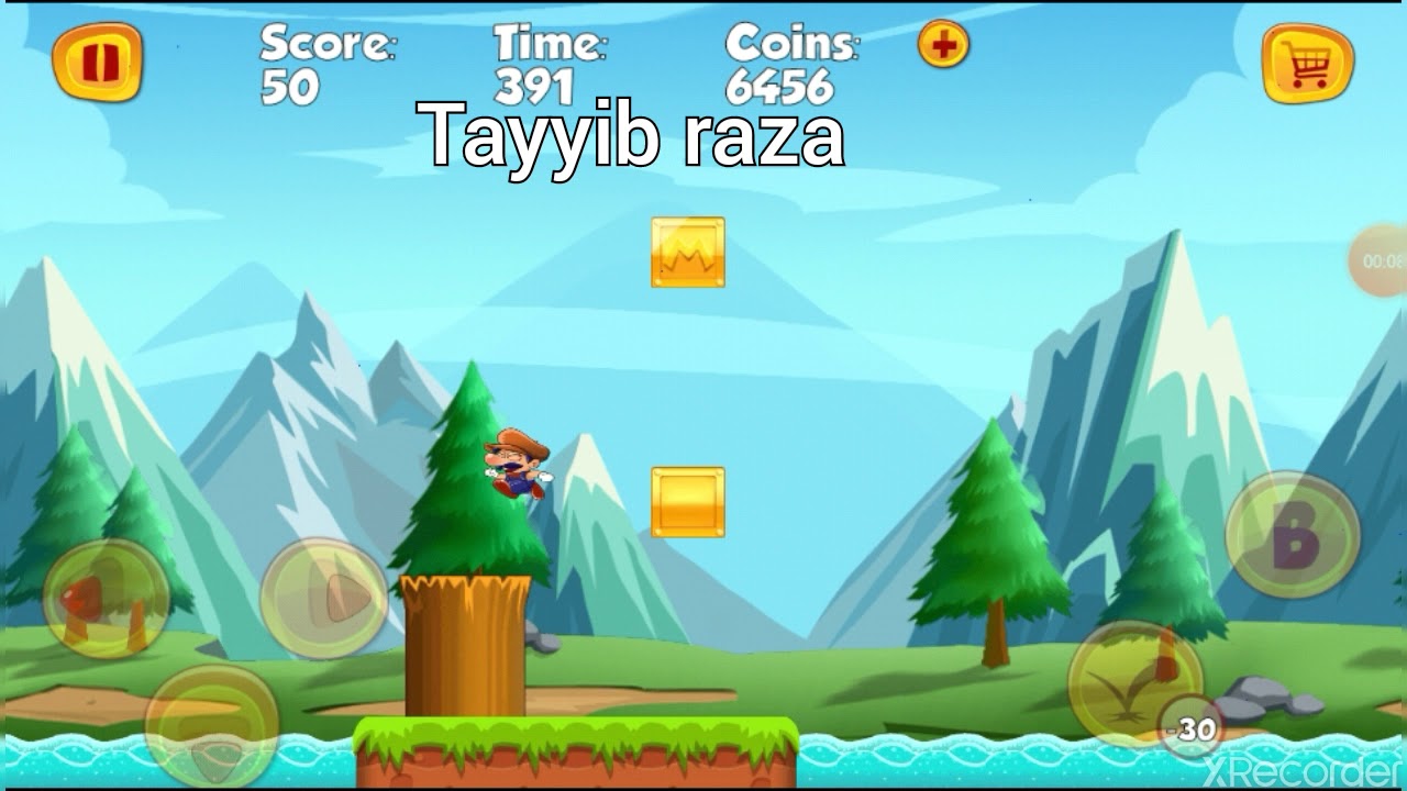 super bino go mario game.Level 8 clear. - YouTube