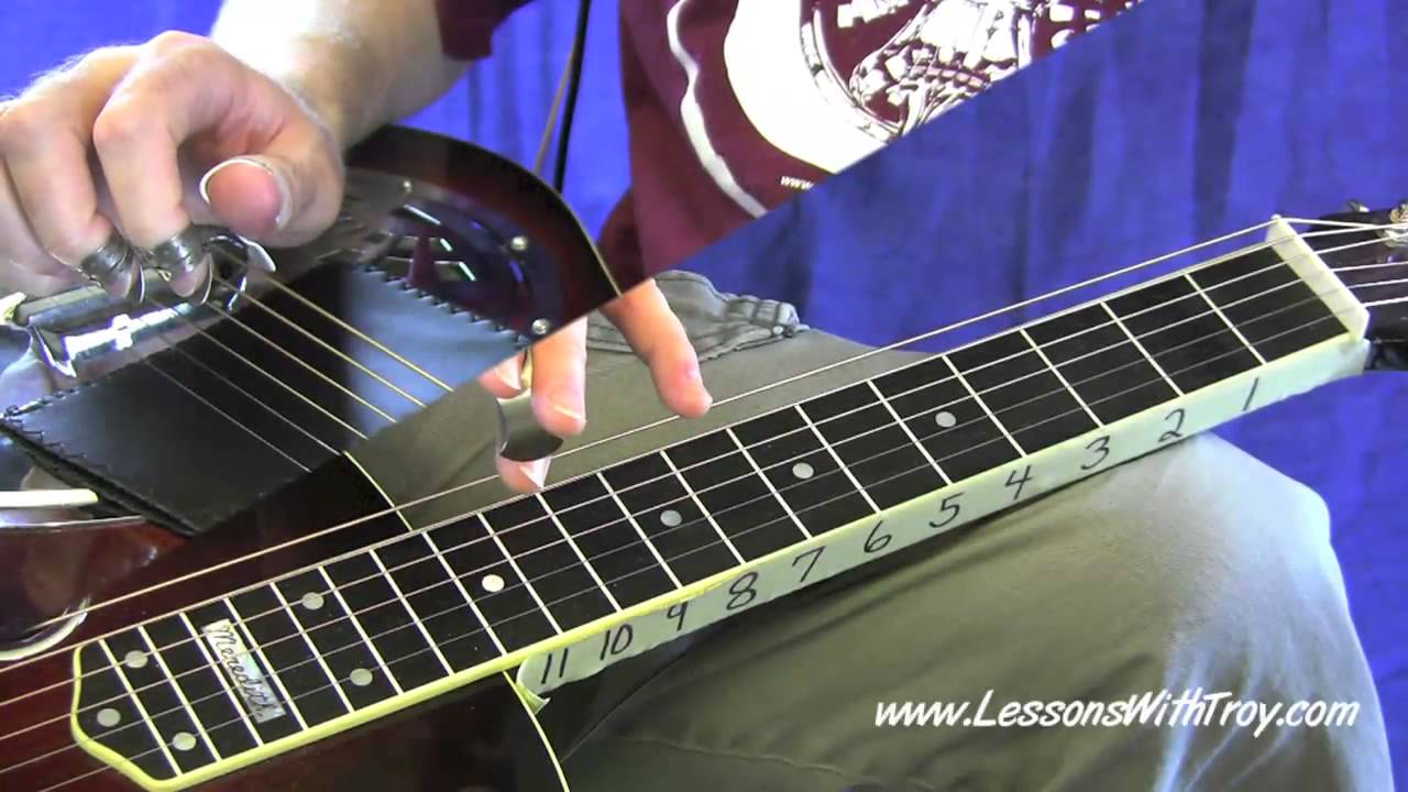 MY GRANDFATHERS CLOCK - Dobro Lesson by Troy Brenningmeyer - YouTube