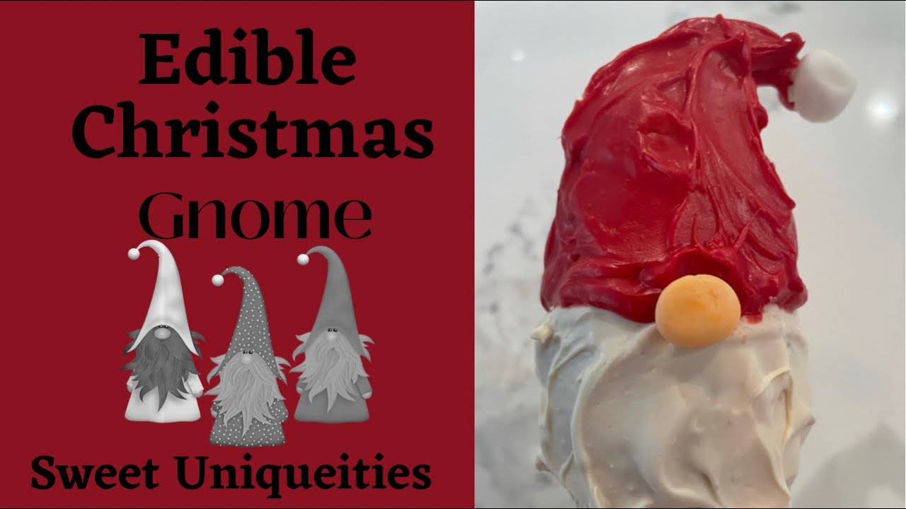 Christmas gift idea! How to make an edible GNOME gift arrangement ...
