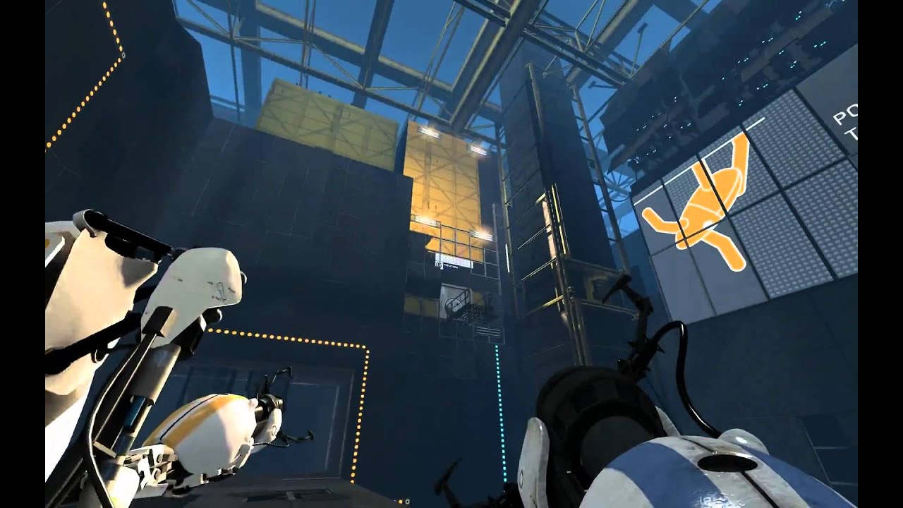 Portal 2 Co-Op 05 00 Behind the Scenes *spoiler* - YouTube