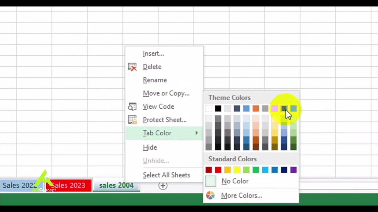 Basics of Microsoft Excel: 2. Workbook and Worksheets - YouTube