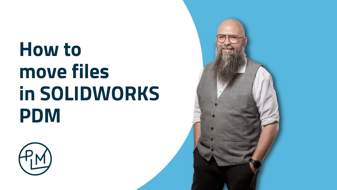 SOLIDWORKS TUTORIAL: How to move files in SOLIDWORKS PDM - YouTube