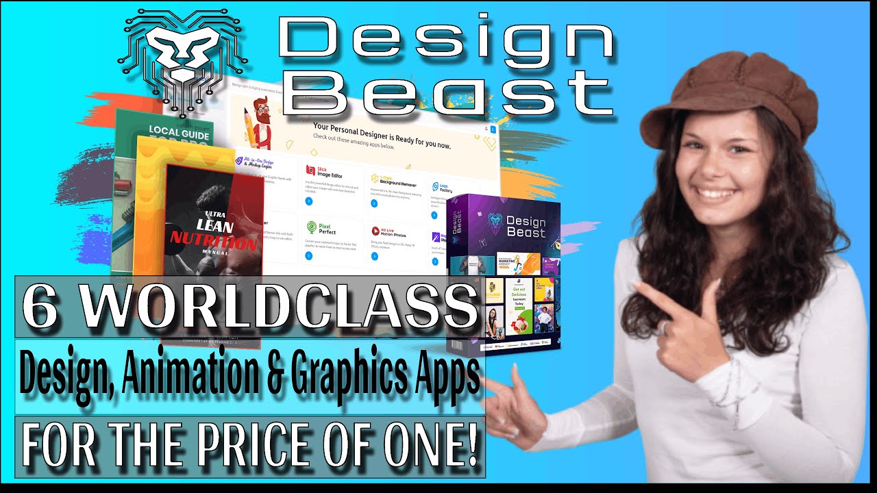 🎨 Design Beast Review 🔥 6 in 1 Design App Walk Through Of DesignBeast ...