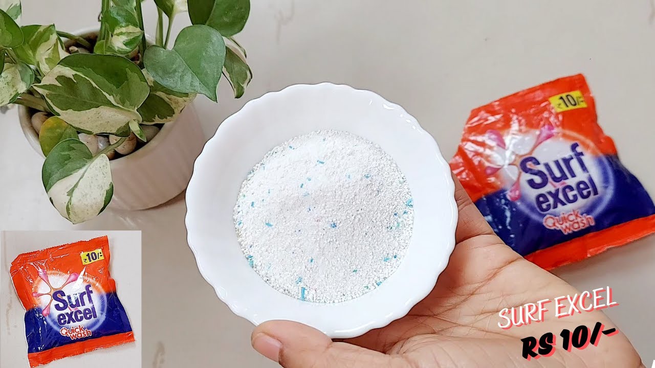 Surf Excel Quick Wash Detergent Powder Review & Demo | Surf Excel ...