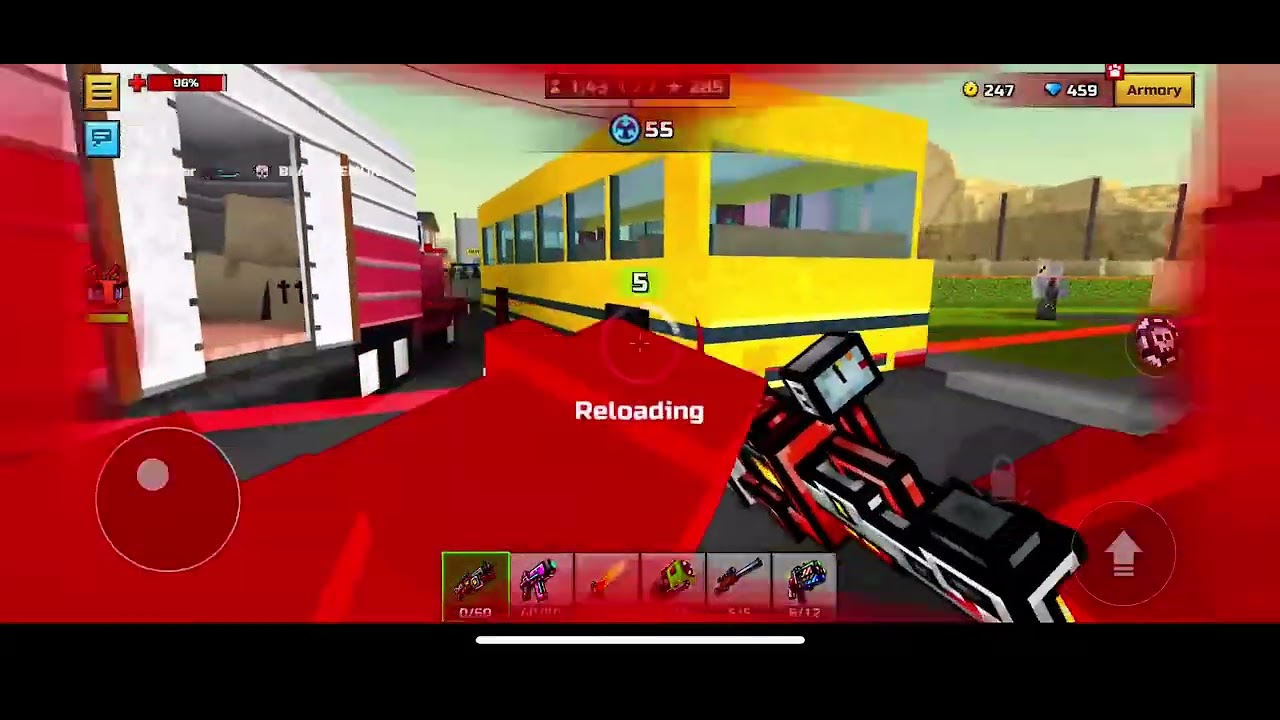Pixel gun 3D nuclear city tournament - YouTube
