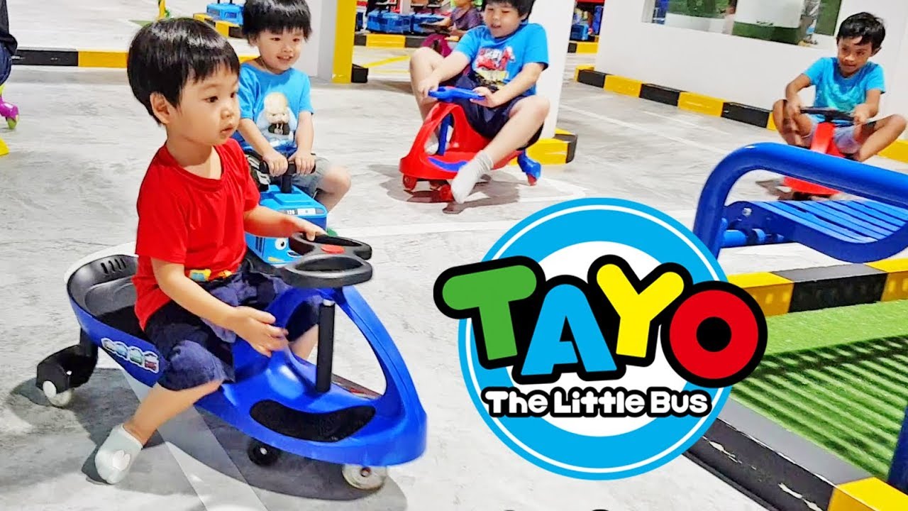 Tayo Indoor Playground for Kids & Toddlers Family Fun - YouTube
