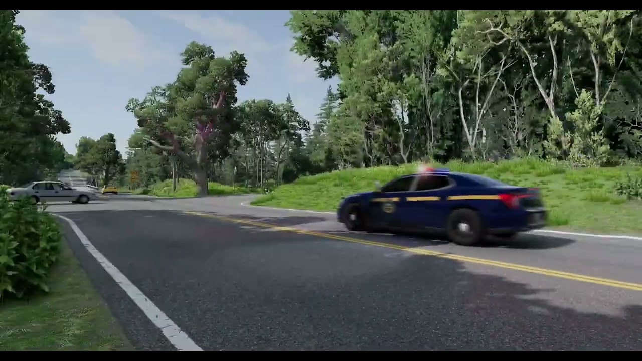 BeamNG New York State Police responding - YouTube
