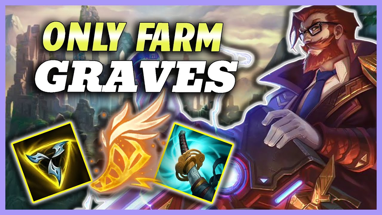 GRAVES - REVENTAMOS prácticamente solo con FARM | RANKED | GAMEPLAY LOL ...