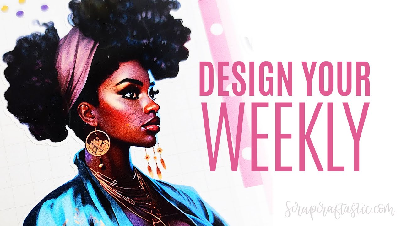 How To Make A Template To Design Your Weekly Setup Plan With Me - YouTube