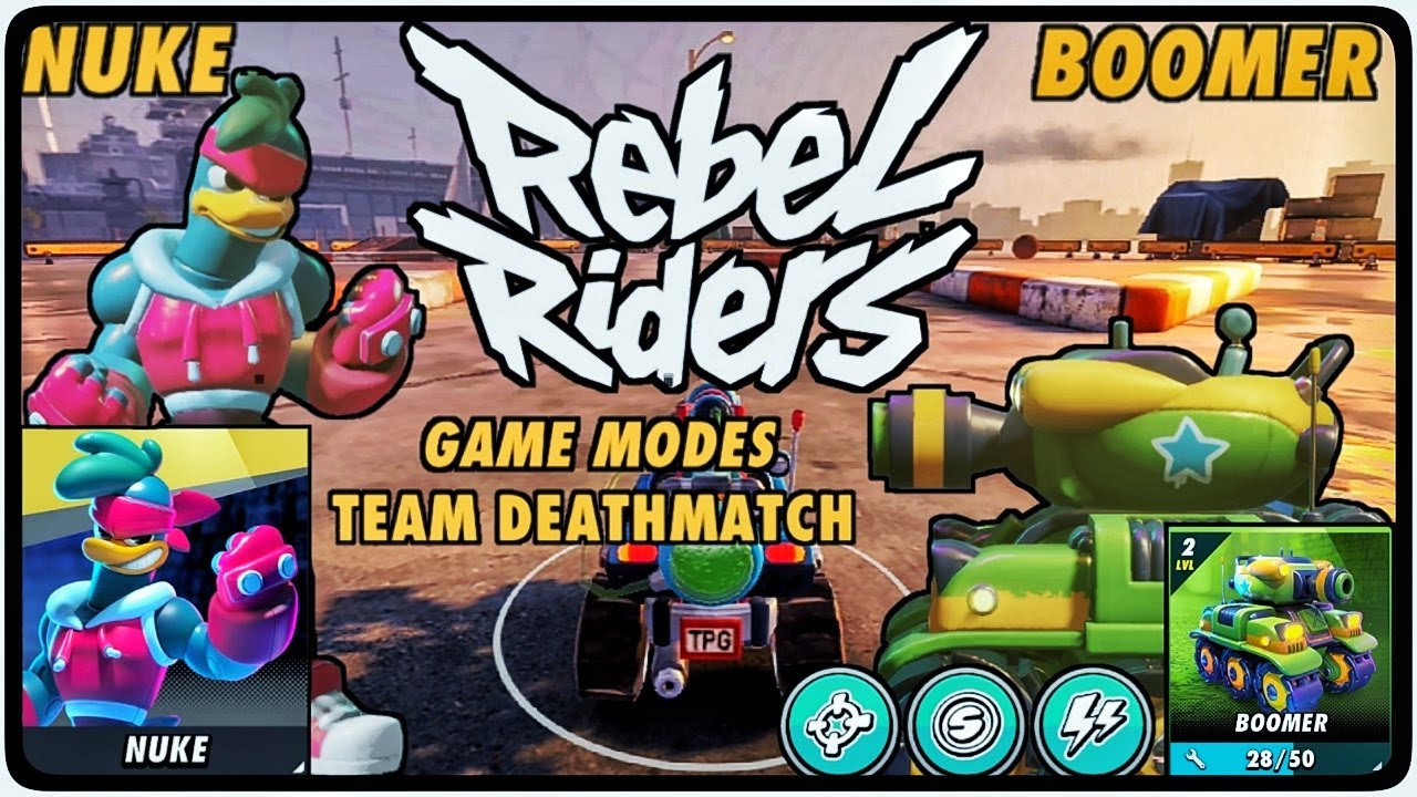 Rebel Rider - Brand New PvP Vehicle Combat Game - Android Gameplay ...
