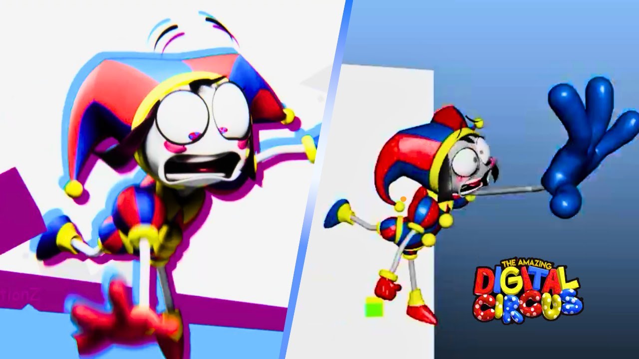 The Amazing Digital Circus: All Behind the Scenes Ep2 to Ep1!🎪🎬🔍 - YouTube