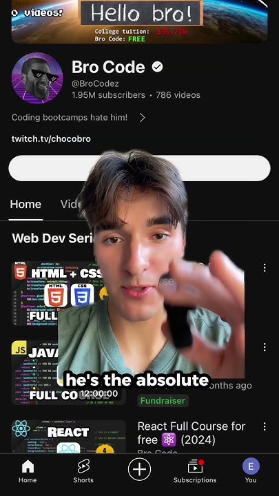 Must Watch Youtubers To Learn Coding Shorts Shortsfeed Youtube