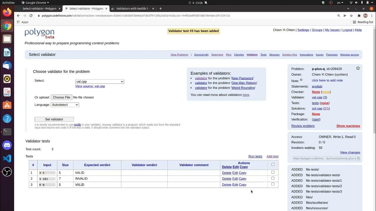 如何為程式題目生成測資？在此奉上 Polygon CodeForces 中文版使用教學！ - YouTube