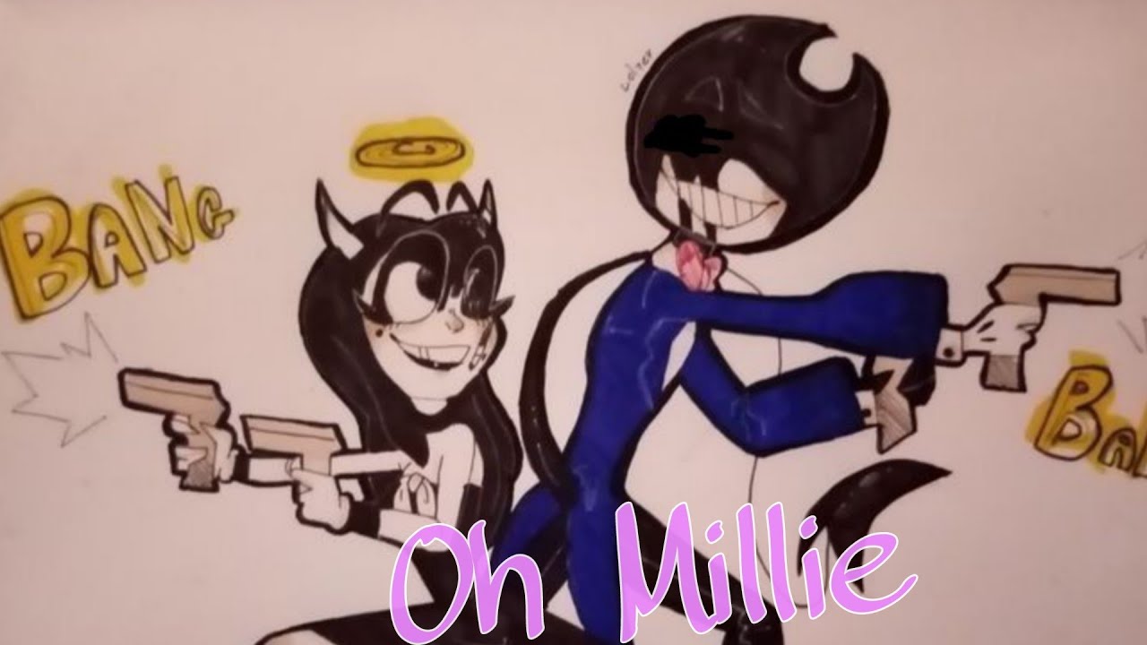 Ink Bendy x Alice Angel AMV [Song:Oh Millie By Helluva Boss] - YouTube