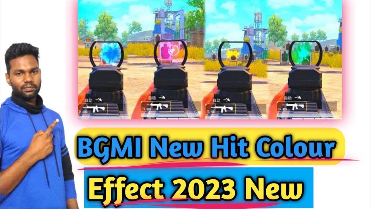 How To Change Hit Colour Effect IN BGMI 2023 Hindi | Pubg Me Damage ...