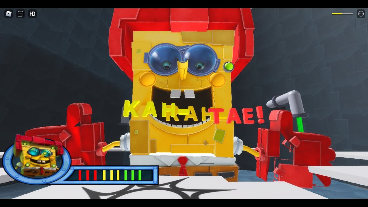 Spongebot Steelpants Update 4 |Test Bot| Roblox - YouTube