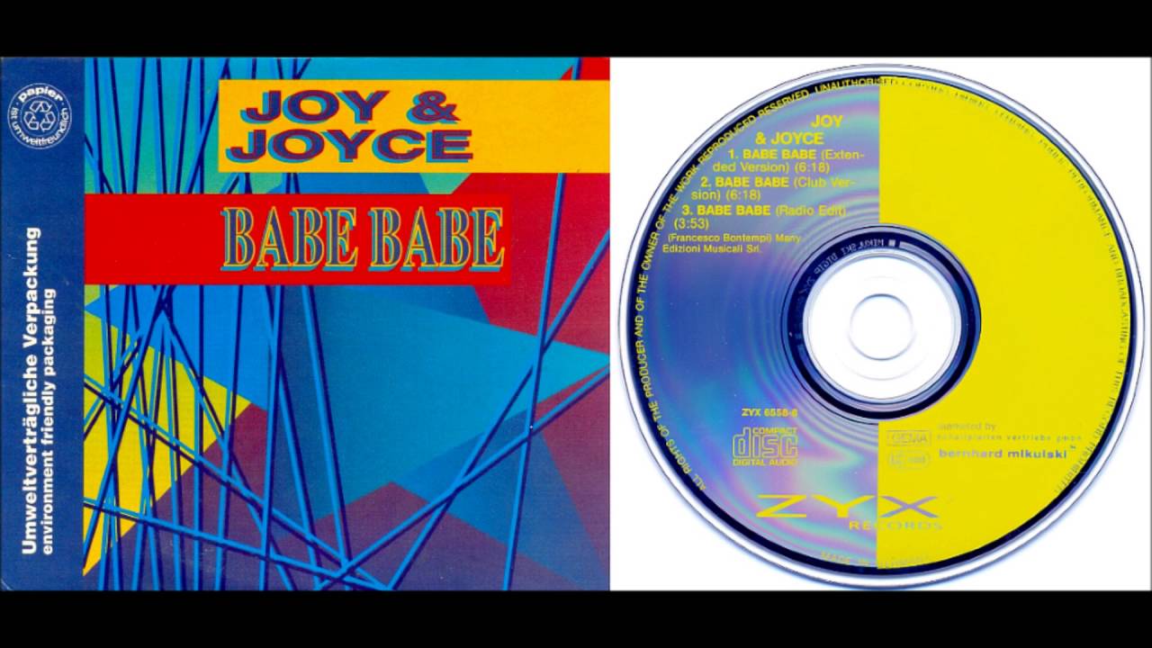 Joy & Joyce - Babe Babe (Club Version) [HQ] - YouTube