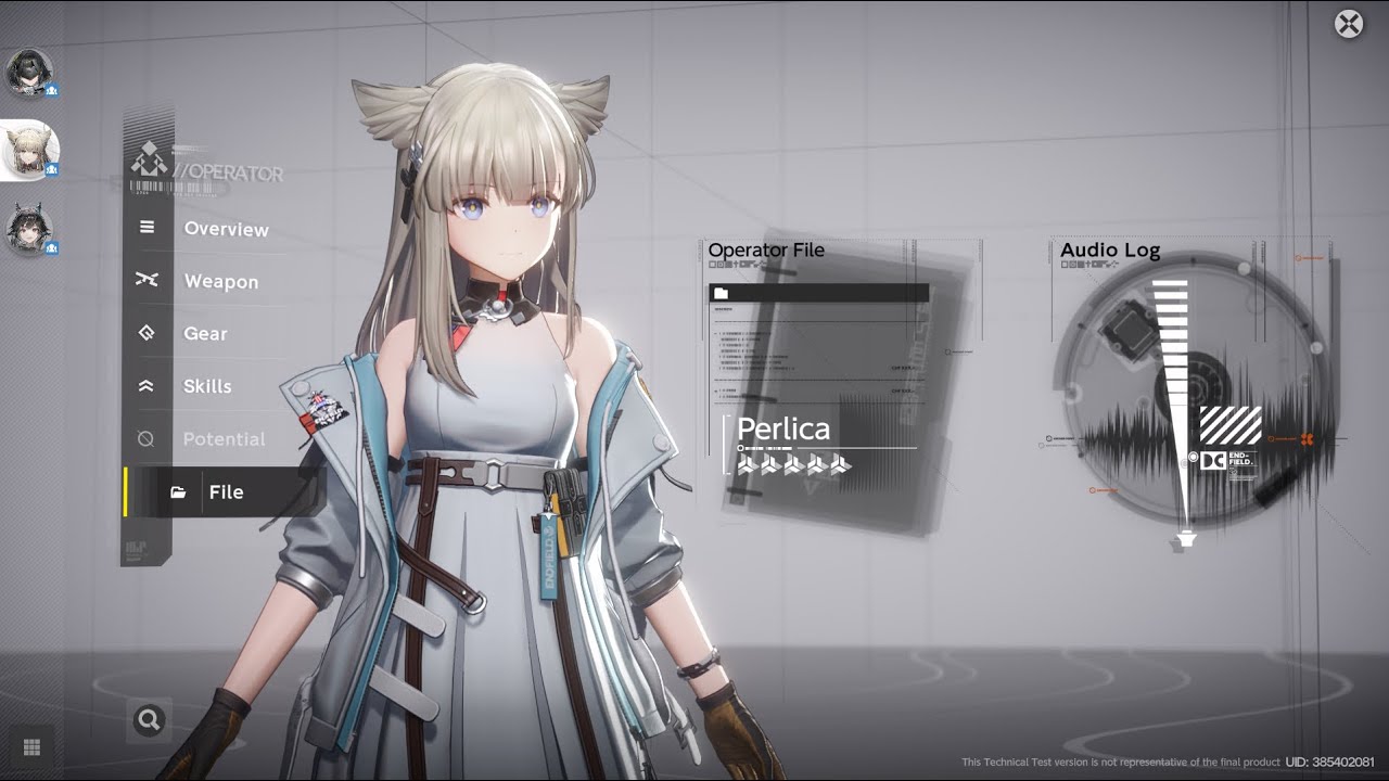 Arknights Endfield Perlica Operator File & Audio Log (EN) - YouTube