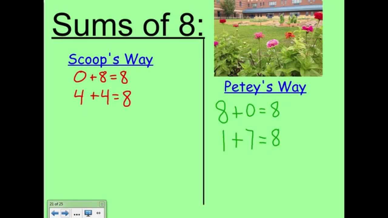 Ways to Make 8 with Scoop and Petey - YouTube