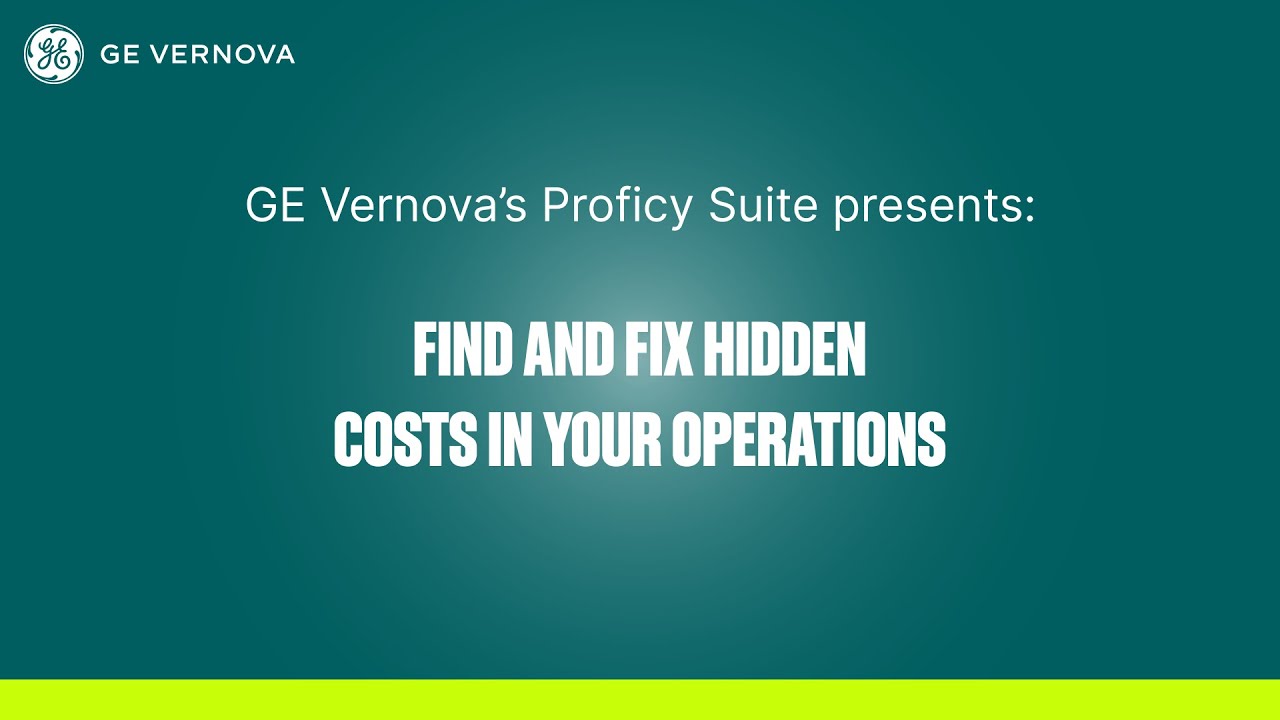 Find and Fix Hidden Costs In Your Operation - YouTube
