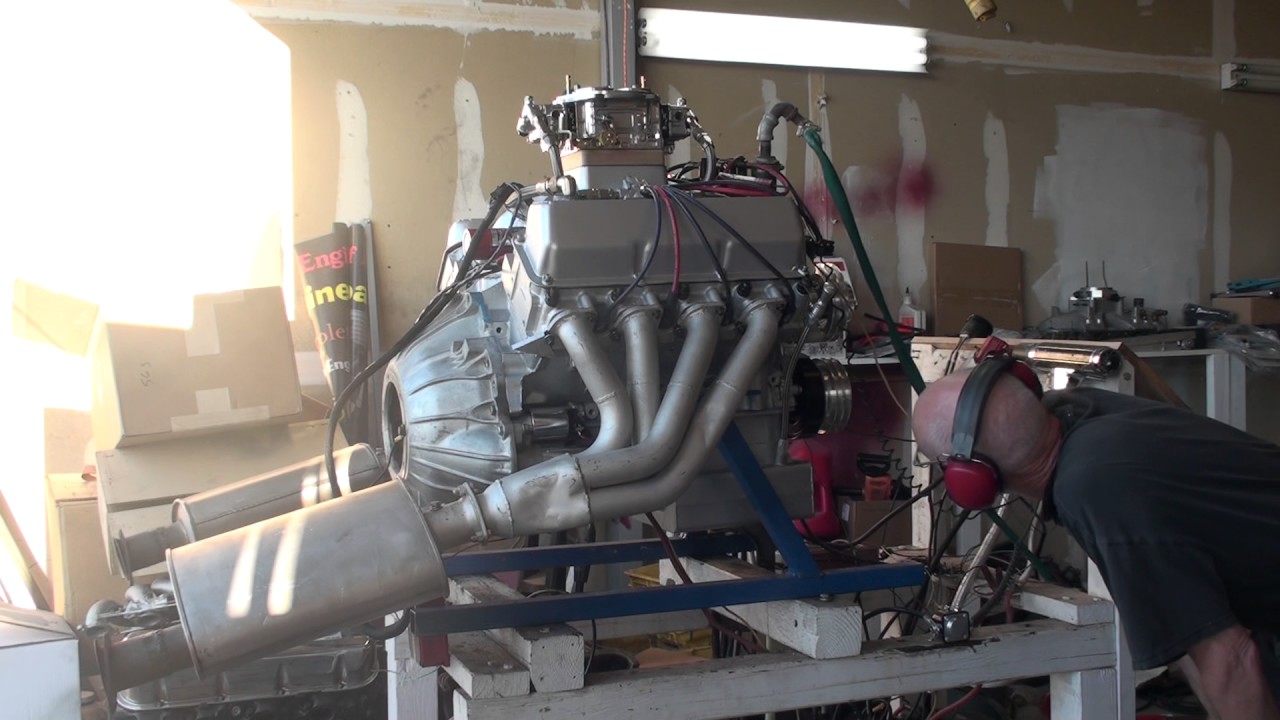 409W Ford with Yates C3 heads First Start - YouTube