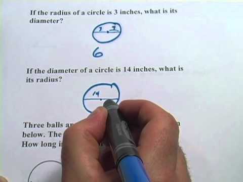 Basic Math: Measures of a Circle - YouTube