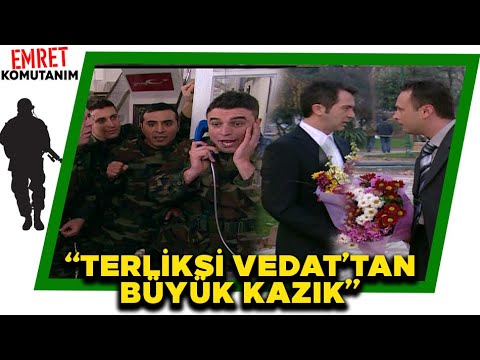 TERLİKSİ VEDAT'TAN BÜYÜK KAZIK | Emret Komutanım