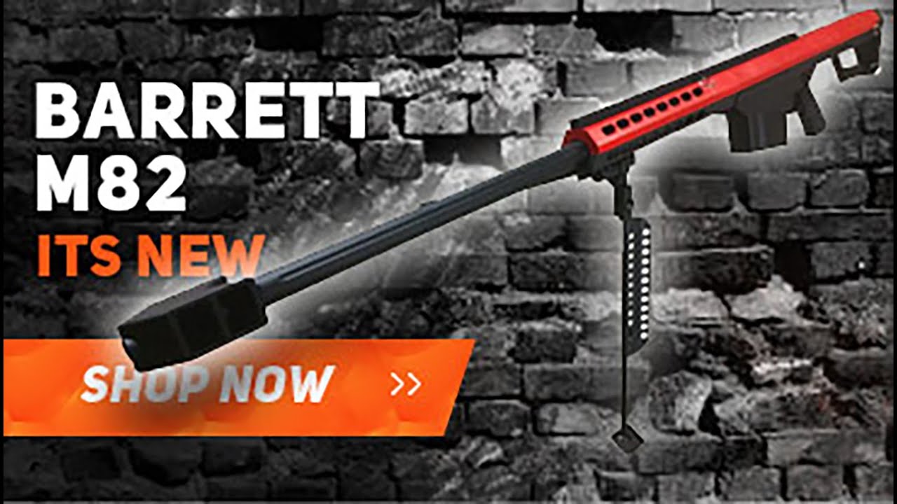 BARRETT M82A1 SPRING SNIPER RIFLE Airsoft Review - YouTube