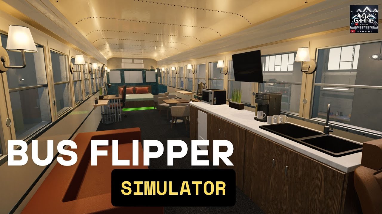 Customizing and Renovating our own bus in Bus Flipper Simulator! - YouTube