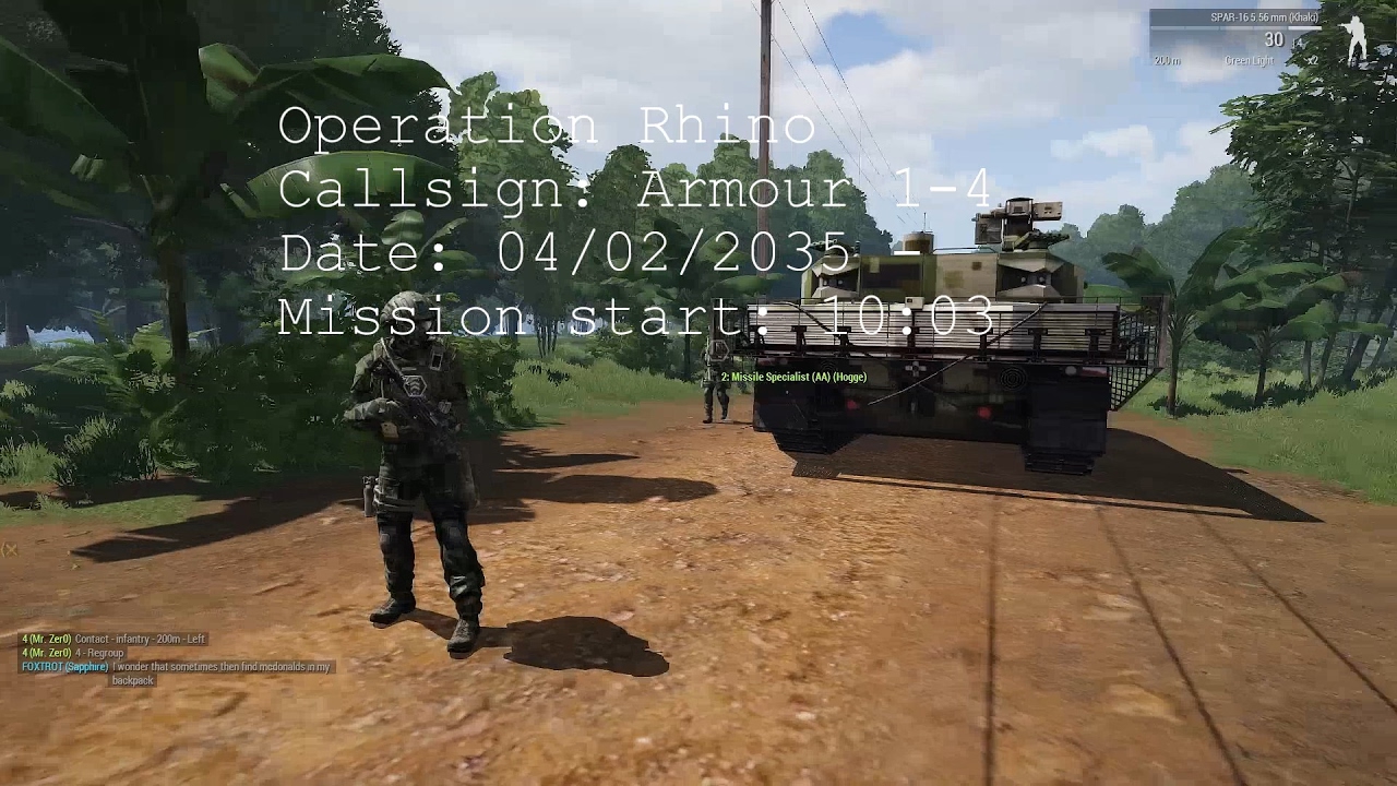 Operation Rhino - Arma 3 - 77th JSOC - YouTube