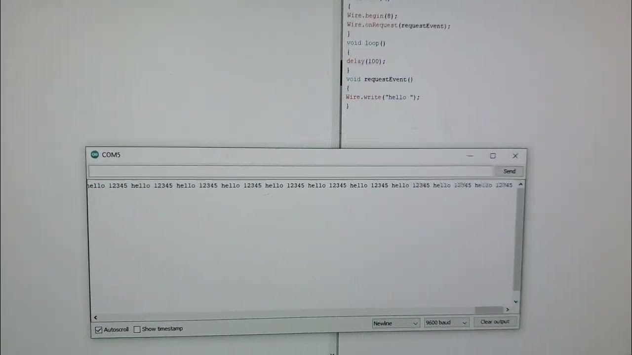 Serial Communication I2C - YouTube