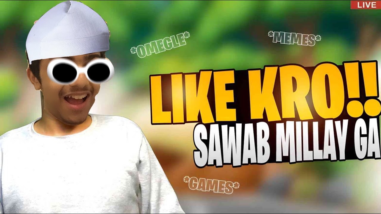 GHAREEBO KA GHAREEB LIVE AGAYA | small stream - YouTube