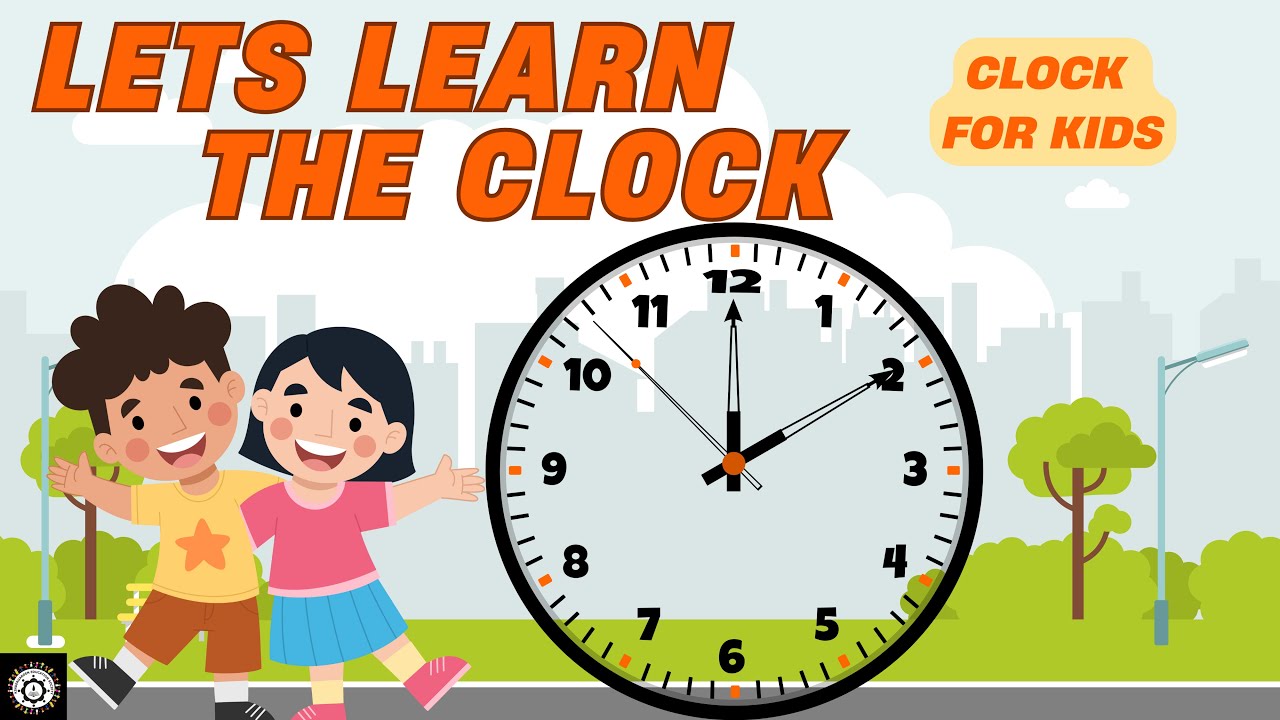 🕒 Learn to Read the Clock | Easy Time Learning for Kids | Analog Clock ...
