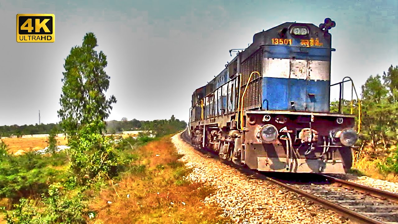 A LONE ALCo Descends !! Diesel Loco Shed, Erode | Indian Railways - YouTube