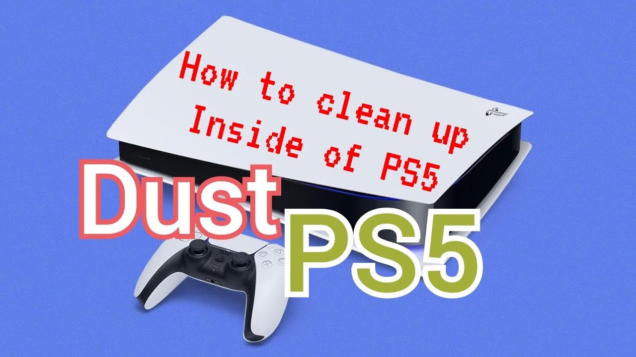 Ps5 dust cleaning (Over heating) - YouTube
