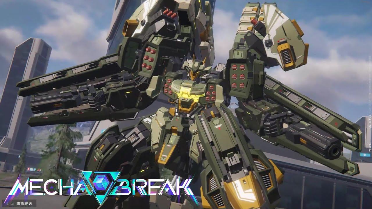 【Mecha Break Playtest】Stego/劍龍/ステーゴ MVP Gameplay - YouTube