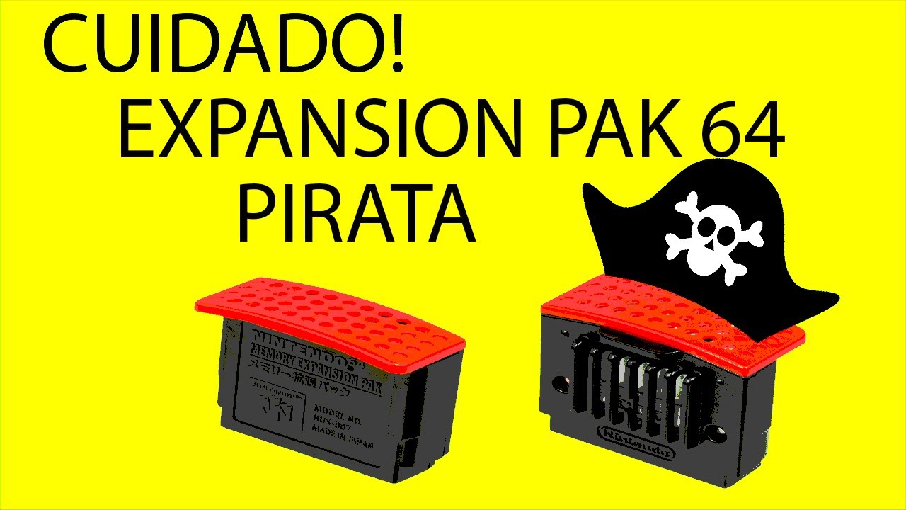 COMO IDENTIFICAR UMA EXPANSION PAK PIRATA - YouTube