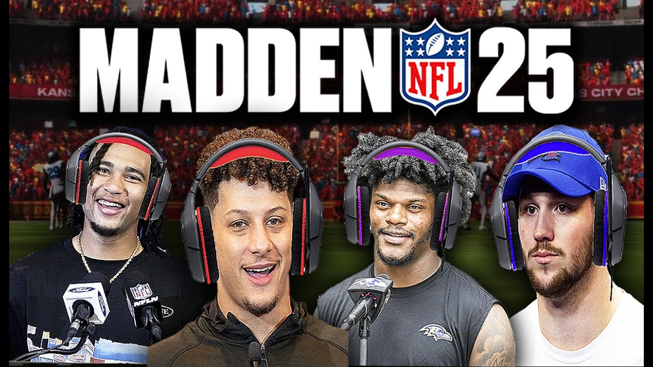 NFL QBs Play Madden 25 | AFC Edition #3 - YouTube