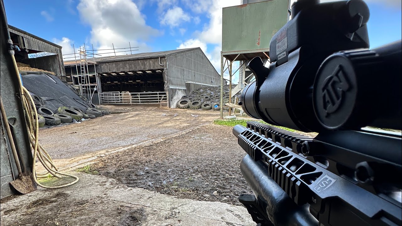 Farm rat pest control - YouTube