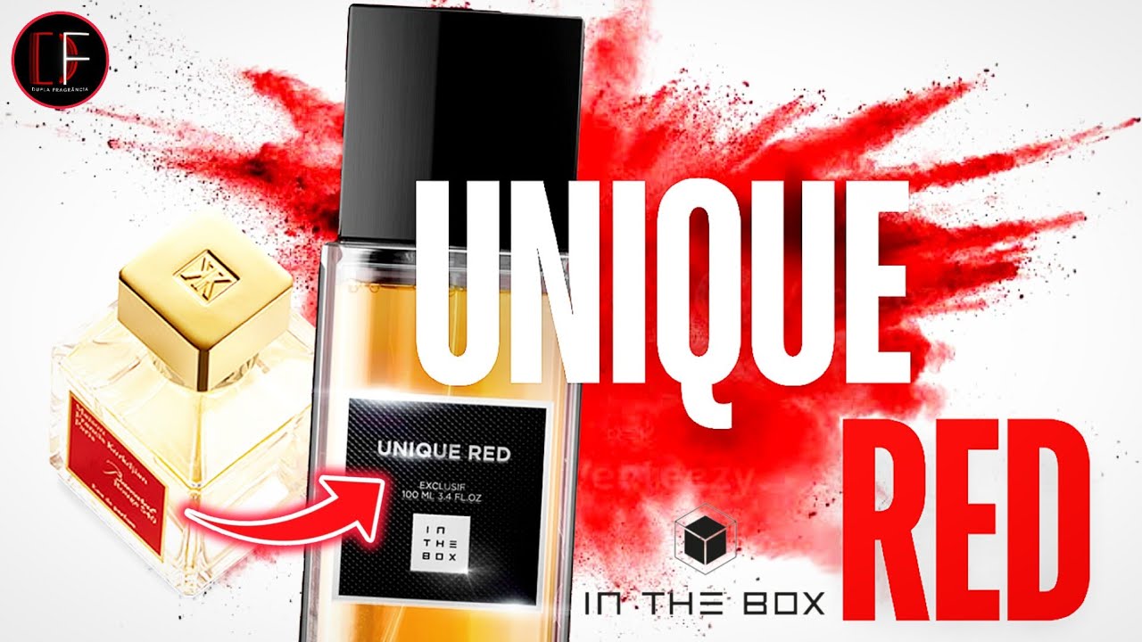 UNIQUE RED 👌🏼 O BACCARAT ROUGE DA IN THE BOX #review #comparativo # ...