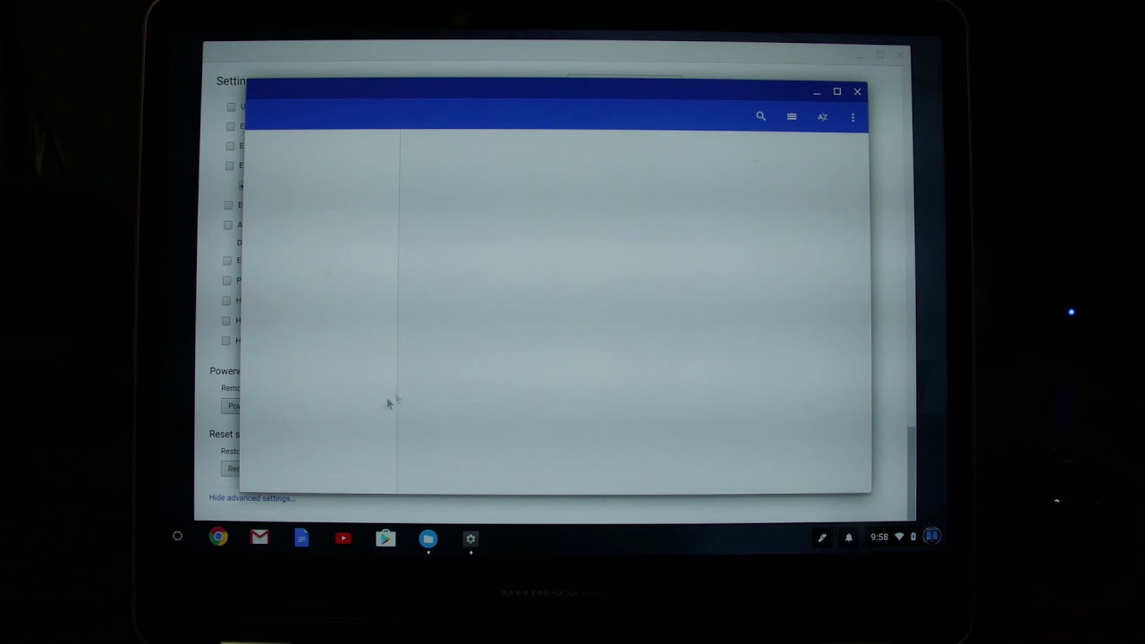 How to power wash / factory reset your Chromebook - YouTube