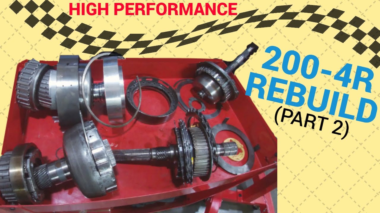 200-4r High Performance Rebuild - Disassembly (part 2) - YouTube