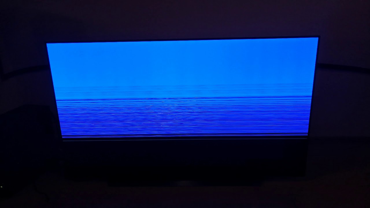 LG C9 Blue Screen on Startup - YouTube