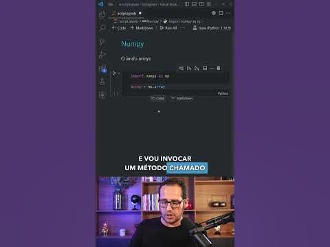 Aprenda a criar arrays Numpy - YouTube