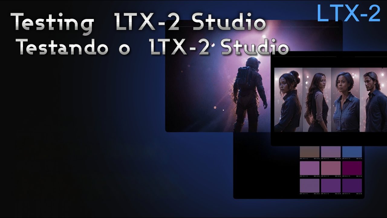 Testing LTX-2 Studio / Testando o LTX-2 - YouTube