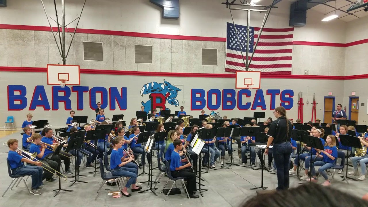 Barton Middle School Kyle Concert 3 2018 - YouTube