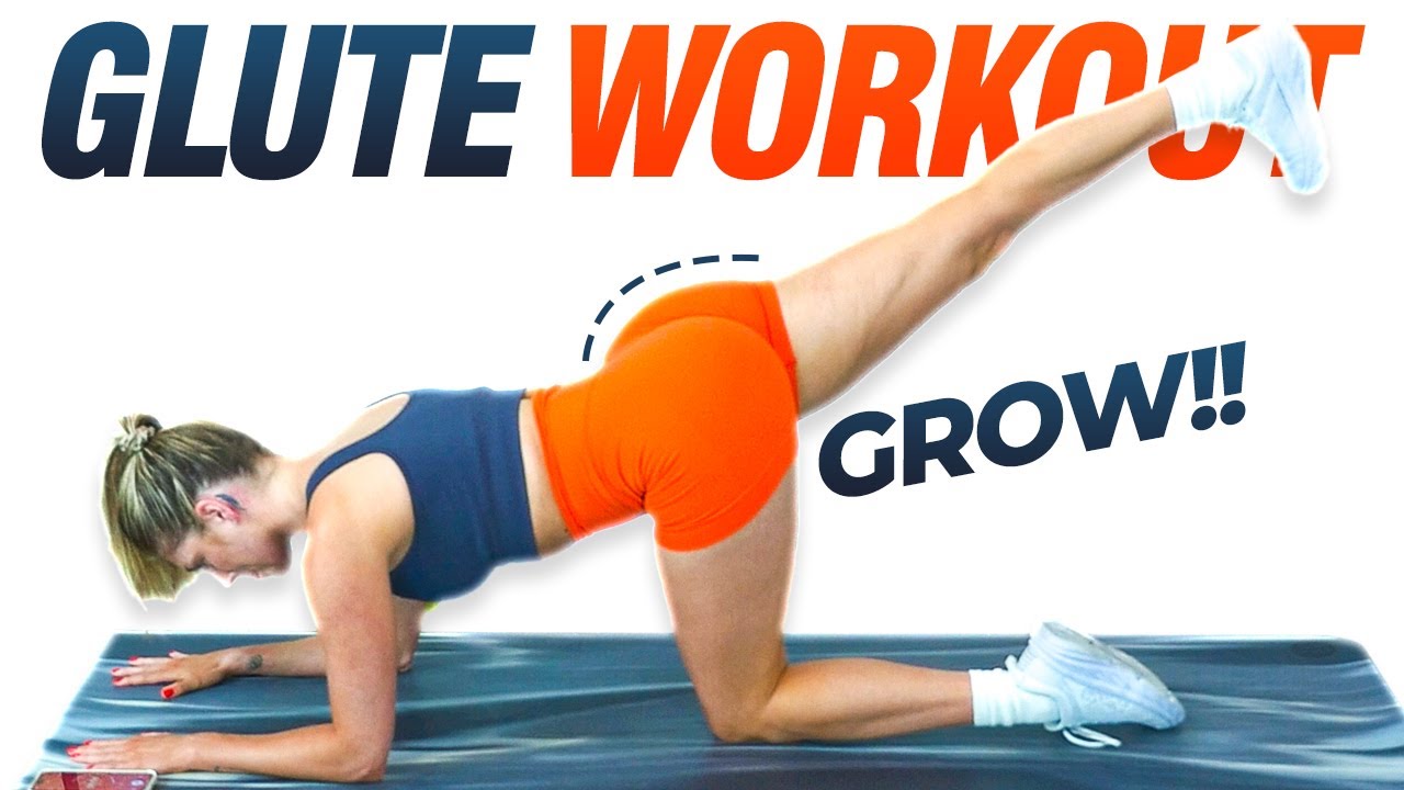 10 MIN Glute Workout - Low Impact, Minimal Equipment - YouTube