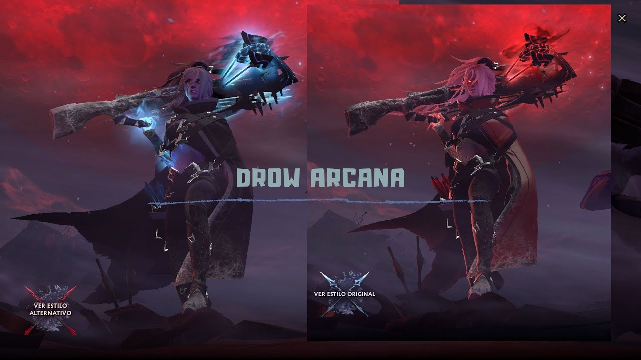 DROW ARCANA - NEW WINTER BATTLE PASS 2021 - YouTube