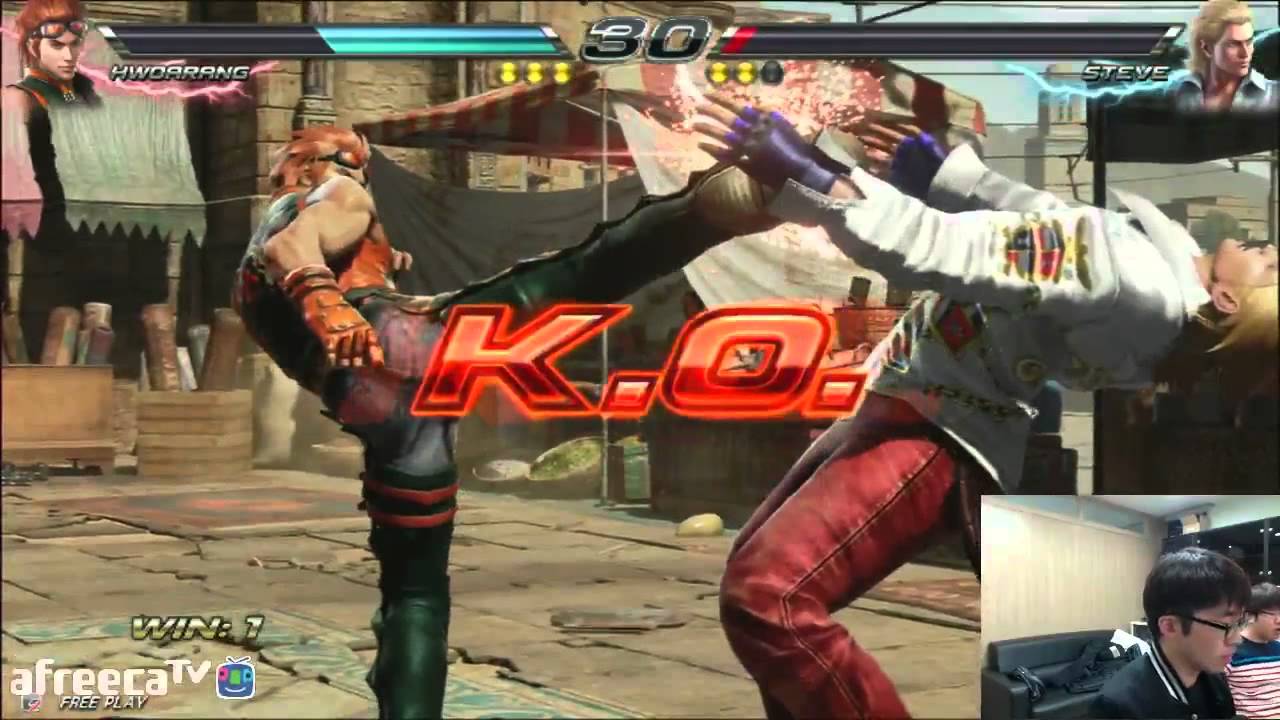 2015/03/15 Tekken 7 Knee's Stream 무프리카! - YouTube